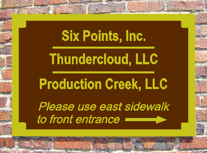 Custom Made Approved Artwork / Logo Design Layout - 2x3-alumalite