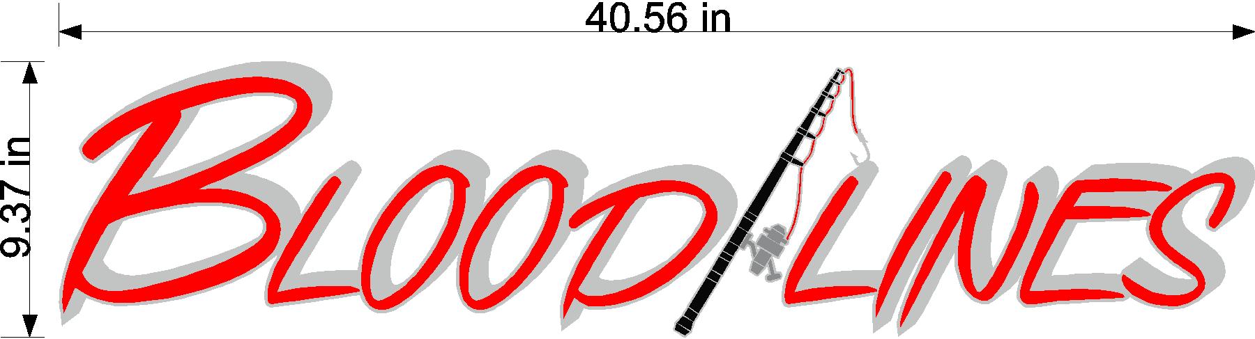 Custom Made Approved Artwork / Logo Design Layout - BloodLines