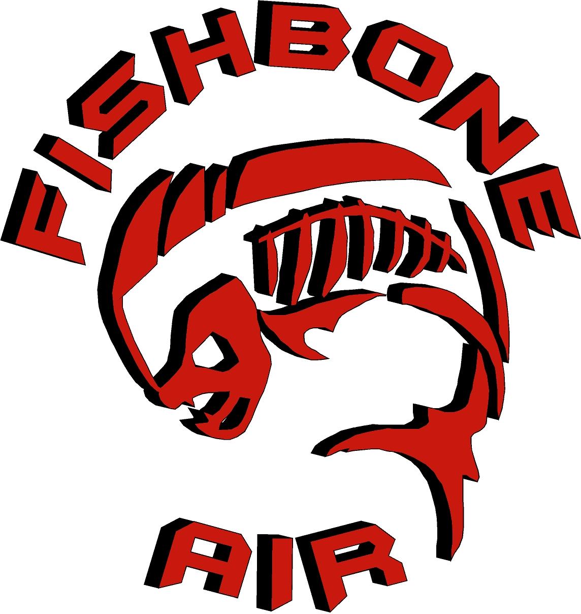Custom Made Approved Artwork / Logo Design Layout - Fish-Bone-Decal