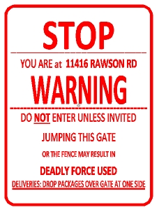 Custom Made Approved Artwork / Logo Design Layout - Stop-WARNING ...