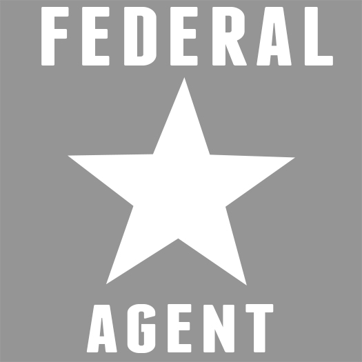 Custom Made Approved Artwork / Logo Design Layout - federal_agent_car_decal