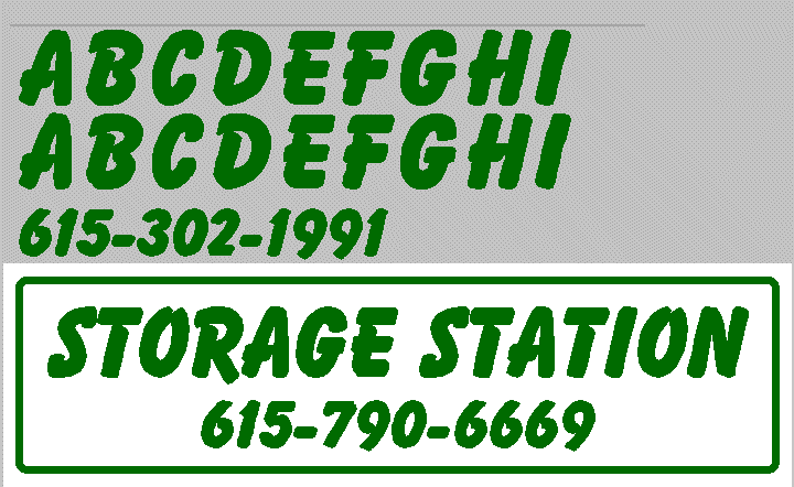 Custom Made Approved Artwork / Logo Design Layout - storage